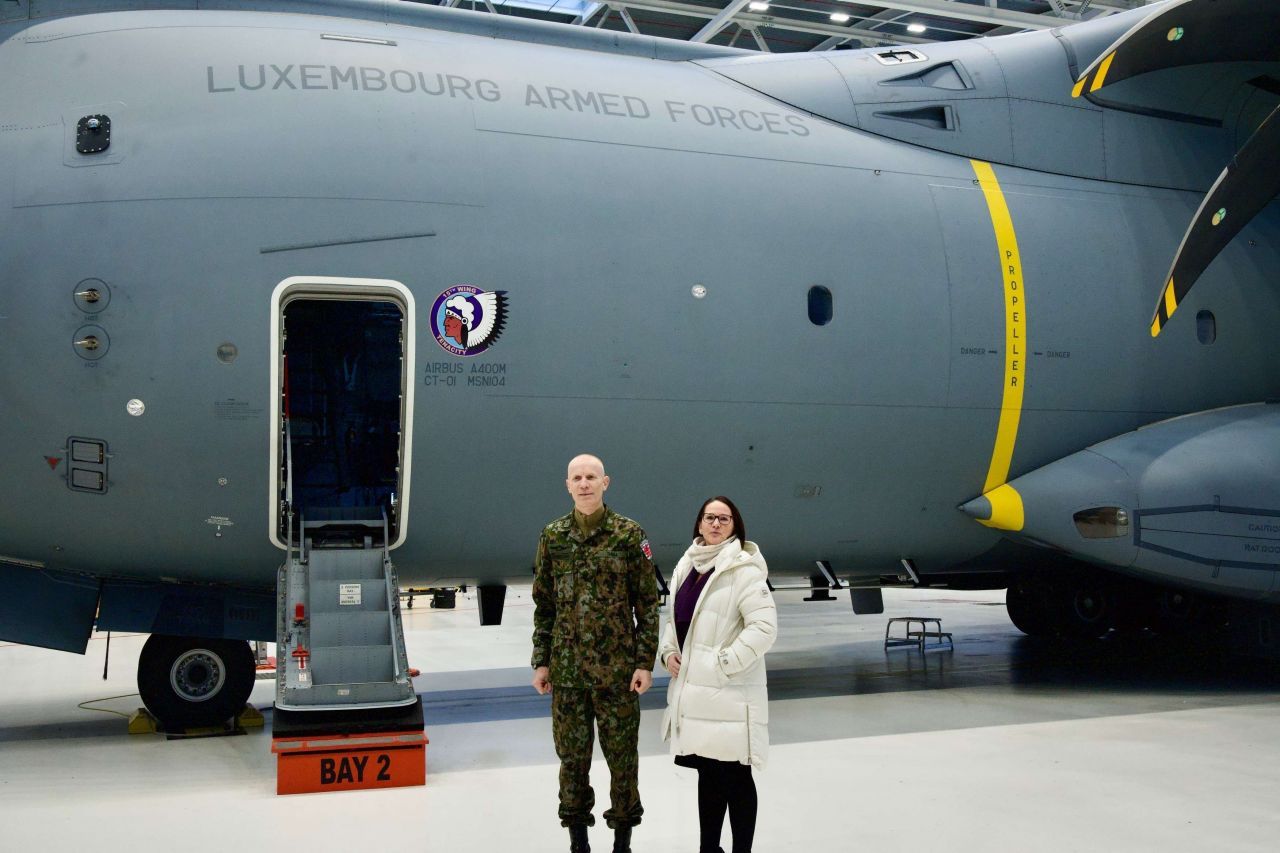 Le 20 décembre 2023, Yuriko Backes a effectué une visite de travail à ...